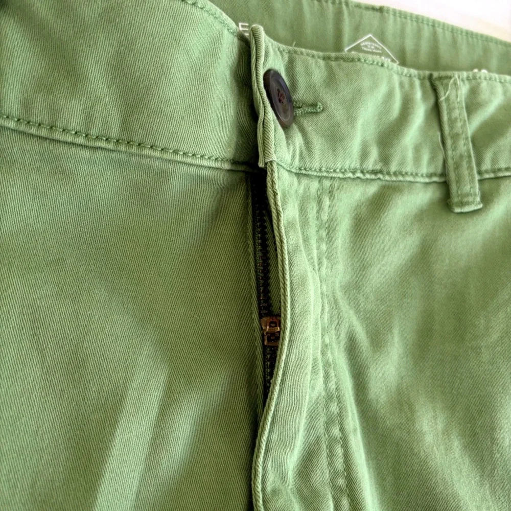 St. John's Bay | Pants & Jumpsuits | Green 2 Hi Rise Cotton Stretch St ...